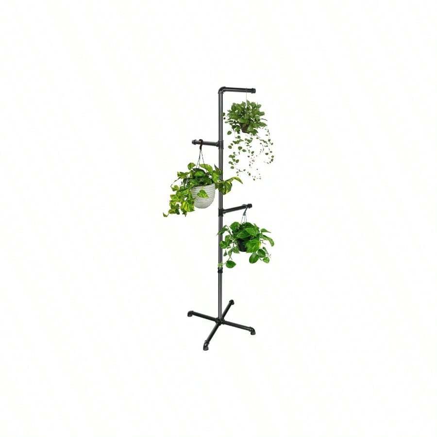 Hanging Plant Stand, Plant Hanger Indoor, Corner Hanging Plant Stand ...