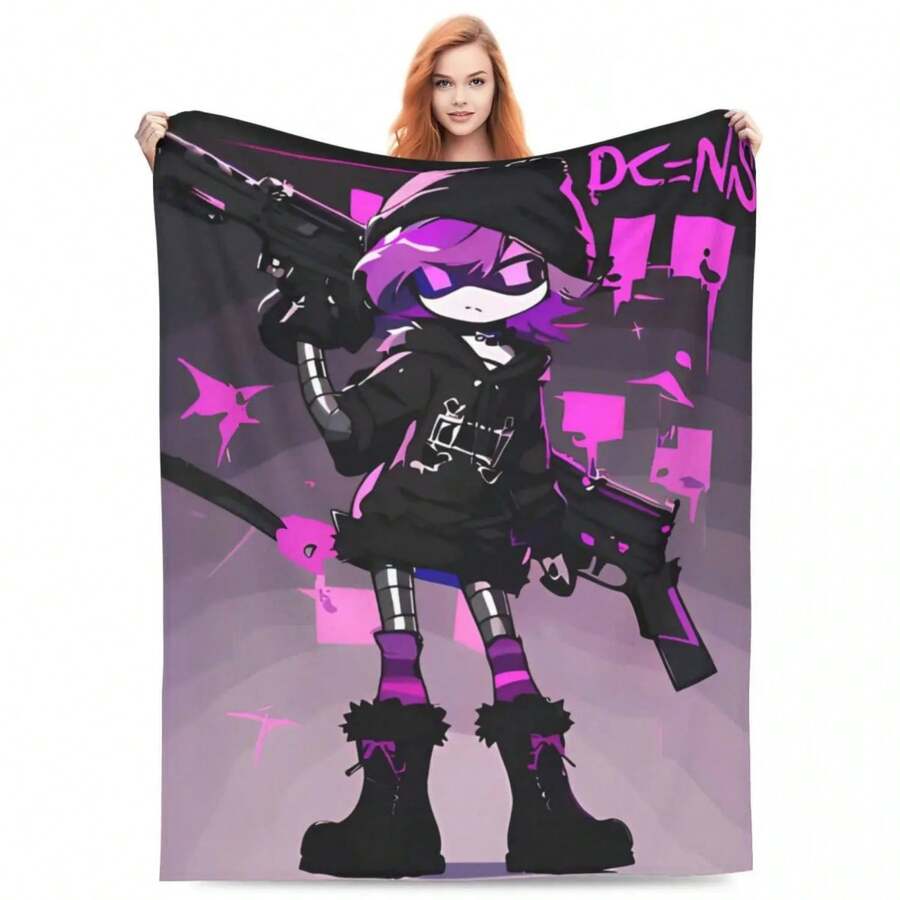 Manta de drones, Uzi, Portero estético, mantas de felpa, mantas ...