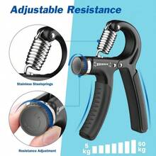 Hand Grip Exercise For Hands, Forearm, Wrist, Weight Adjustment 5 To 60 ...