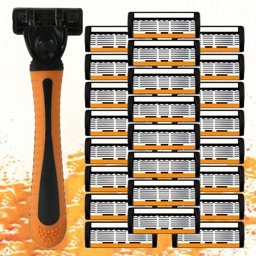 Six Layer Manual Shaver, Stainless Steel Blade, Suitable For Shaving ...