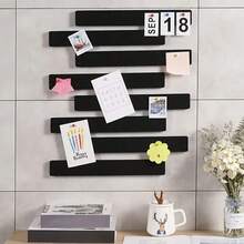 8Pcs Felt Bulletin Board Bar Strip, Self-Adhesive Pin Board Bar ...
