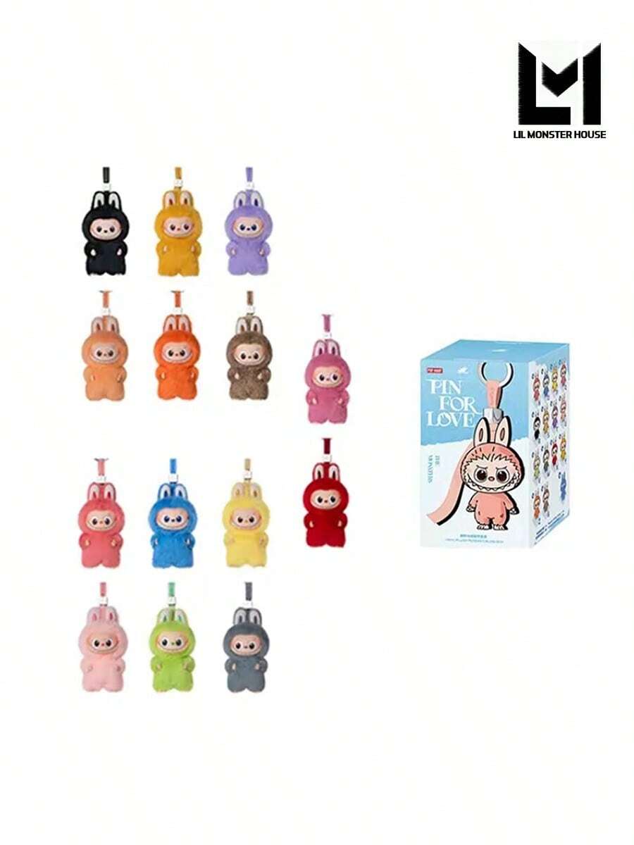 POP MART Labubu THE MONSTERS Heart Code Series - Vinyl Plush Pendant ...