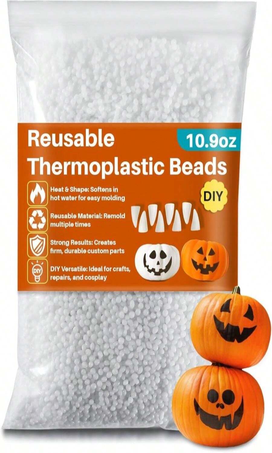 RAINFLOW Moldable Thermoplastic Beads - Moldable Plastic Pellets ...