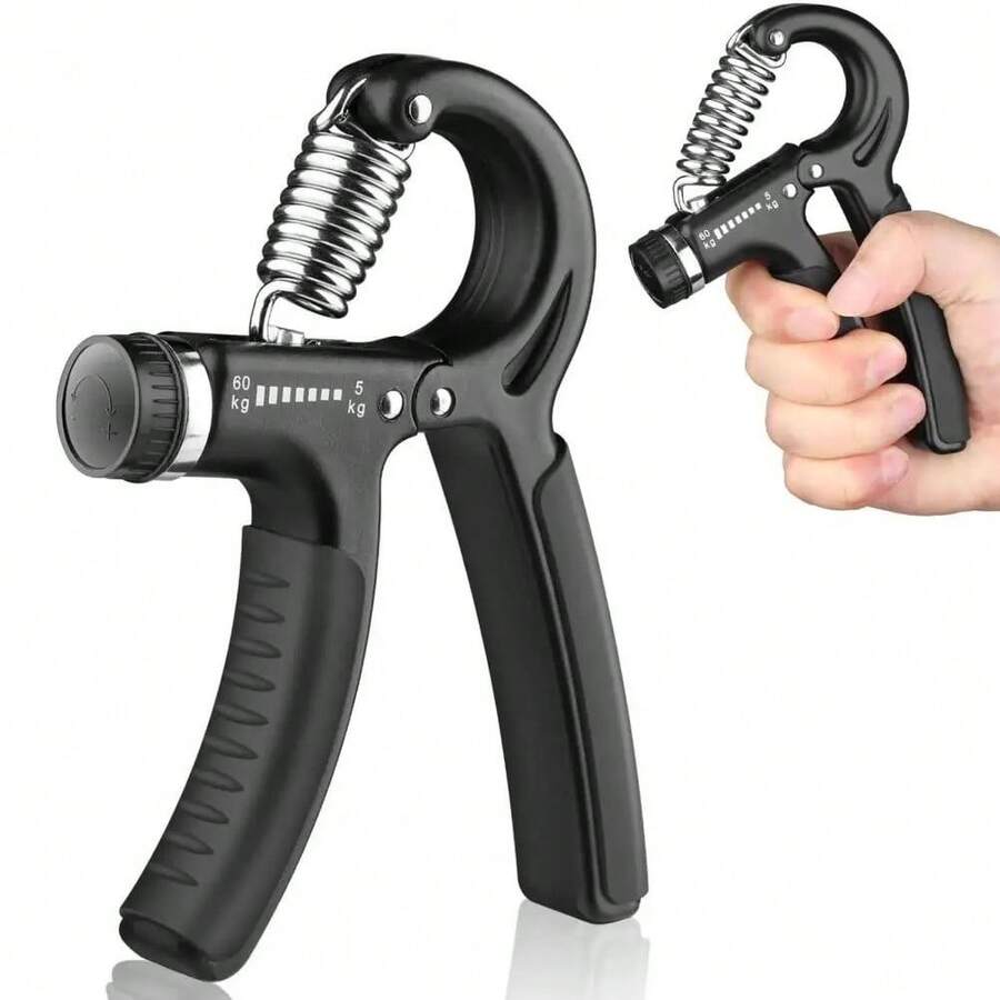 Hand Grip Exercise For Hands, Forearm, Wrist, Weight Adjustment 5 To 60 ...