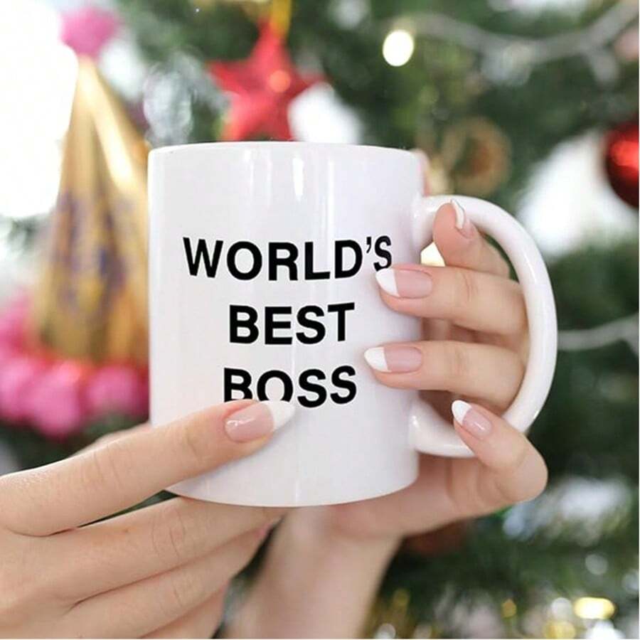 World's Best Boss Mug, The Office Coffee Mug 11 Oz Ceramic Mug Funny ...