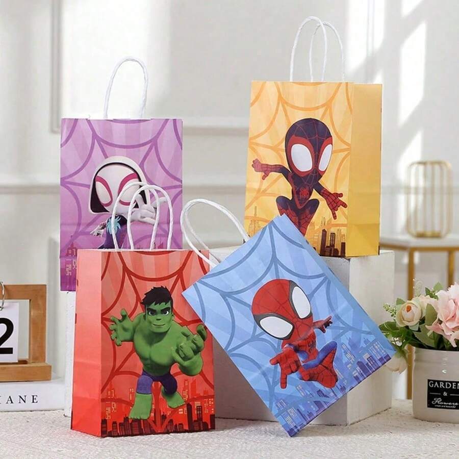 Marvel Marvel 12pcs, Super Game Spider Man And His Friends Gift Bag ...