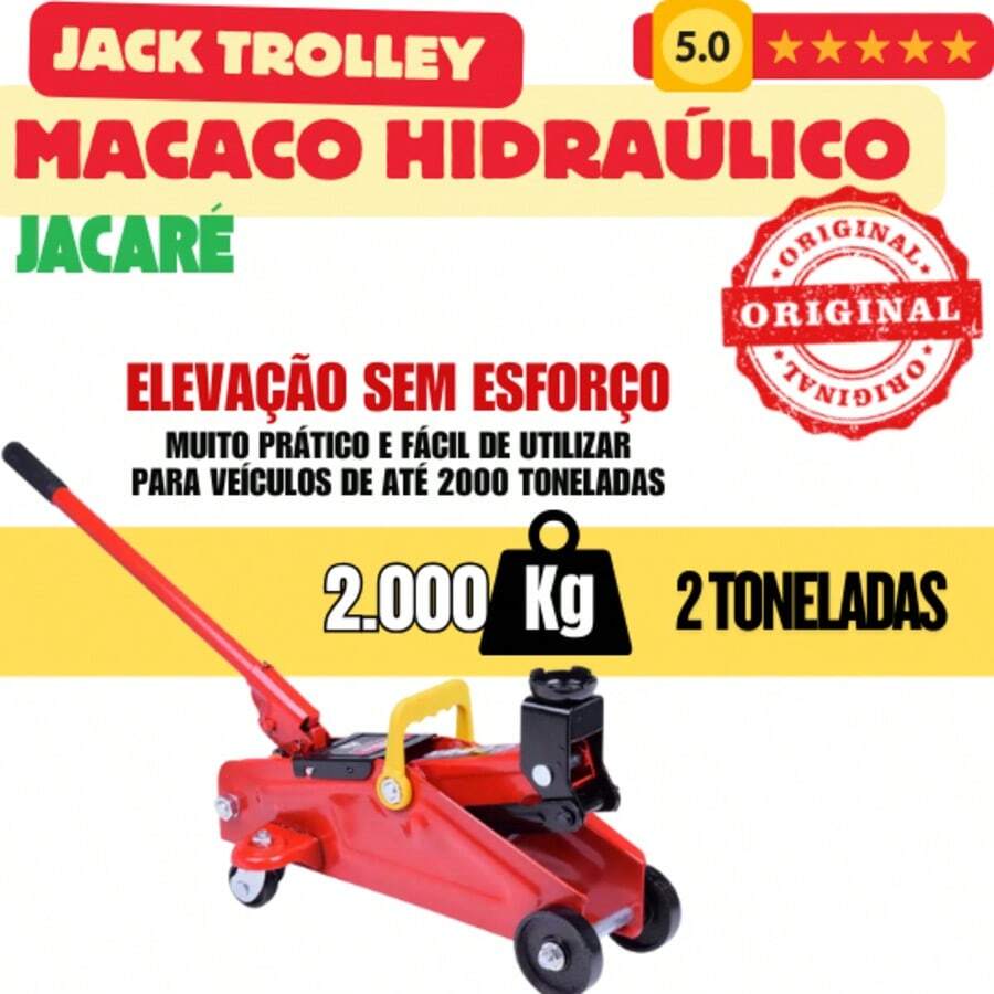 Hydraulic Alligator Jack Up To 2 Tons Jack Trolley With Case | Moda de ...