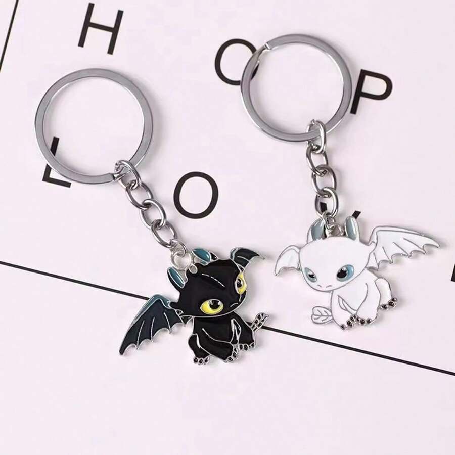 1pc Toothless Dragon Keychains, 3D Sports Keychains, Mobile Phone ...