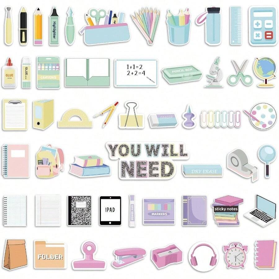 53 piezas Suministros que necesitarás Conjunto de tablón de anuncios ...