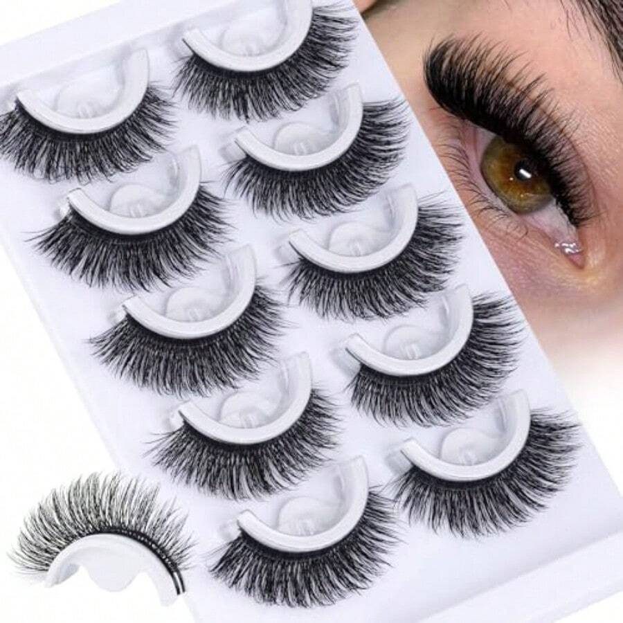 Self Adesive Eyelases Wispy Press On Lases No Glue Needed Eyelases ...