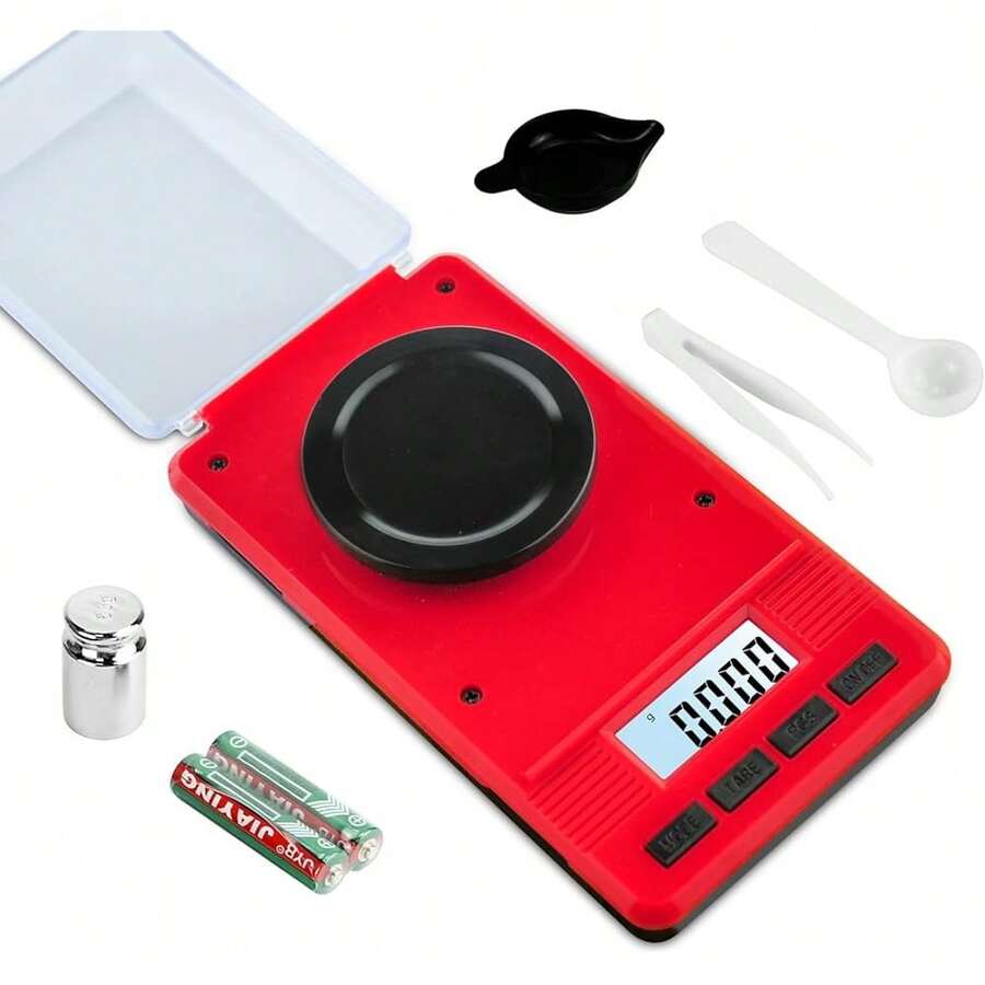 Milligram Scale 50g/0.001g, Digital Mg Scale With 50g Calibration ...