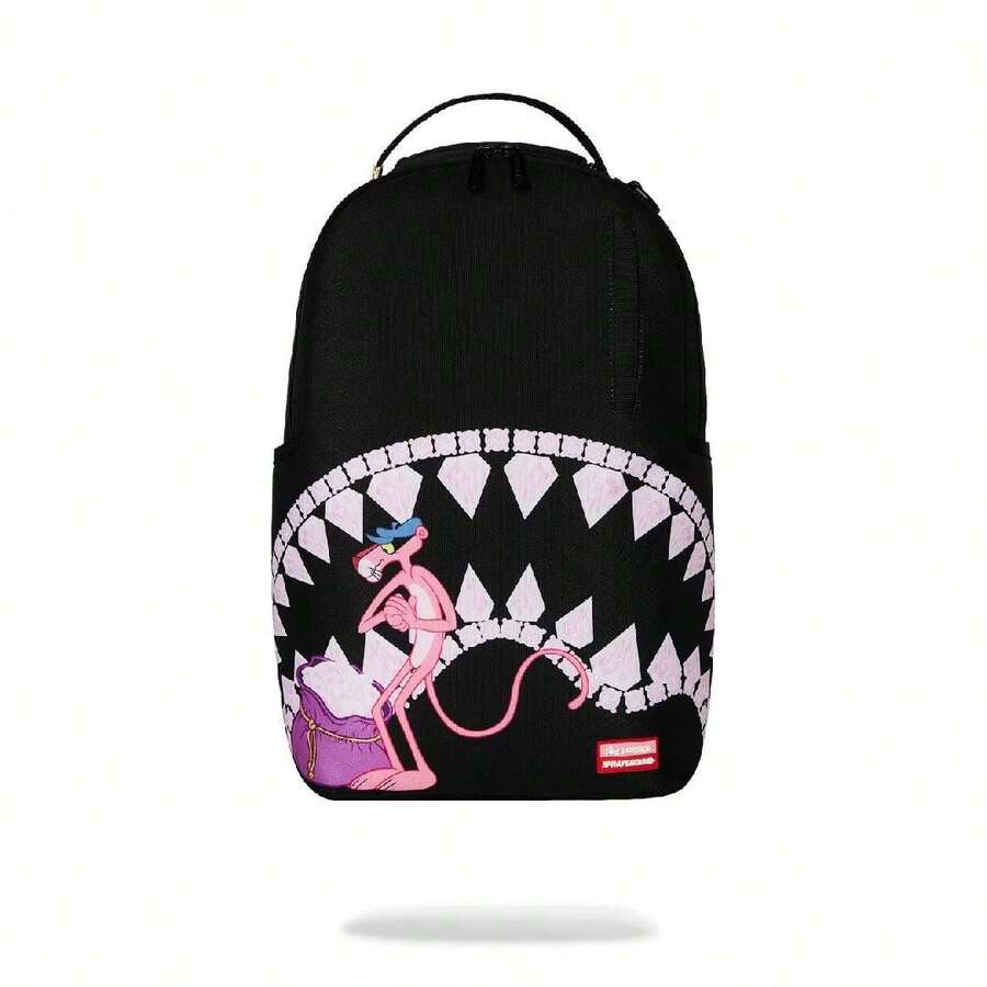 Sprayground Sprayground Pink Panther Diamond Shark DLXR Unisex Black ...