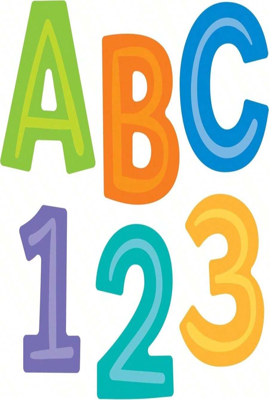 Carson Dellosa 219 Piece 4 Inch Gold Glitter Bulletin Board Letters For ...