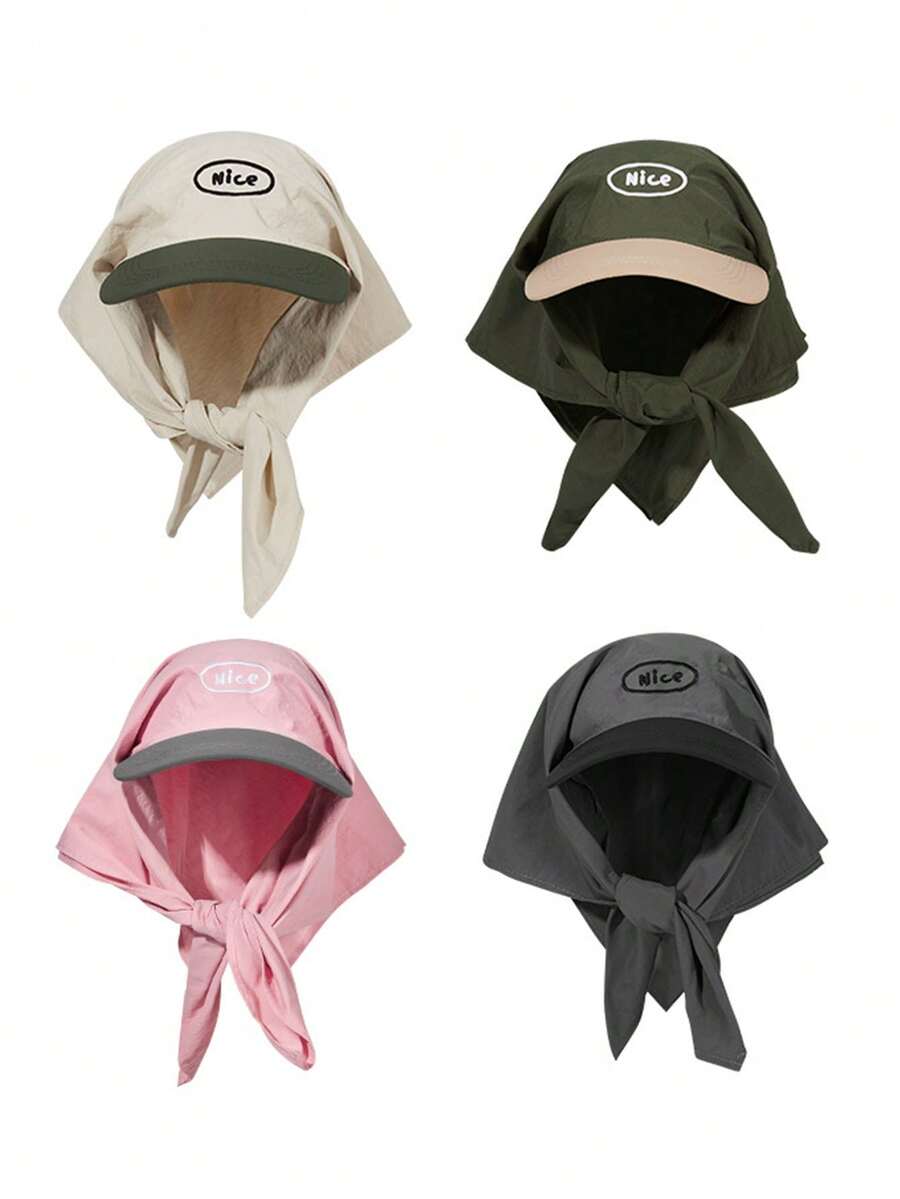 1pc Breathable Thin Quick-Dry Bandana Cap, Niche Fashion Versatile ...