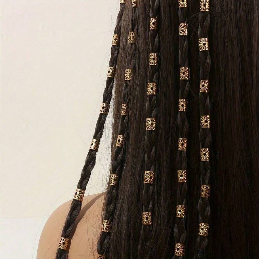 1Pc Wig Dreadlocks Accessories Small Geometric Mesh Braids Hair | SHEIN USA