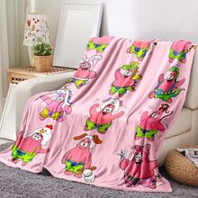 SPONGEBOB SpongeBob, Patrick Star Pattern Blanket, Home Decor Ghost ...