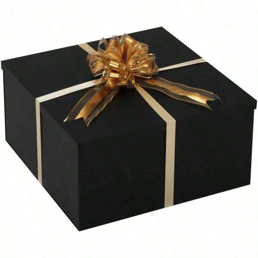 Extra Large Gift Box With Lid 20x20x10 Inches Large Black Gift Box ...