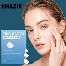 400pcs Transparent Round Water-Soluble Face Covering Stickers, Cosmetic ...