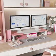 2025 New Product WESTREE Dual Monitor Stand Riser Wood And Steel ...