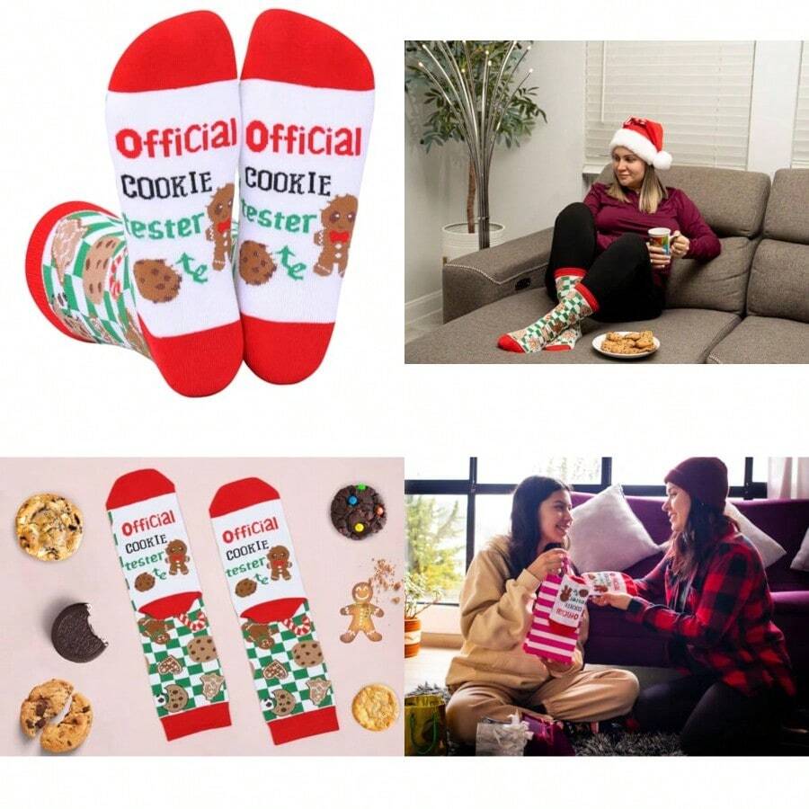 IRISGOD Funny Christmas Socks For Men Women Novelty Xmas Gifts For ...