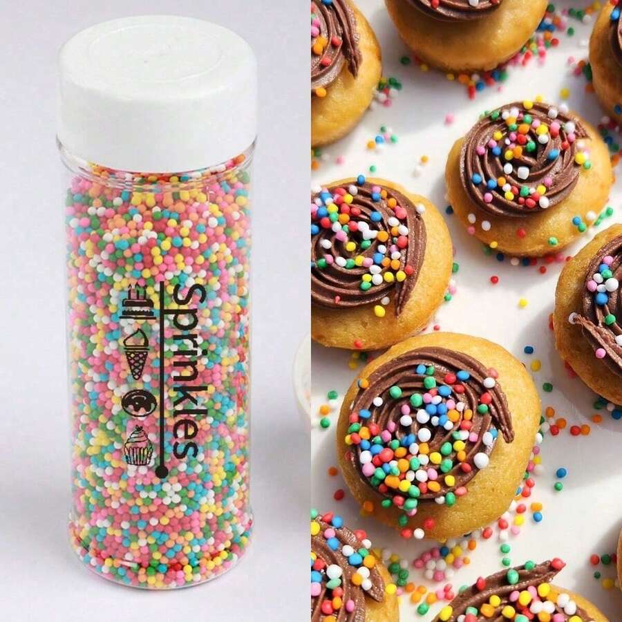 130g/4.59oz Sprinkles Cake Decoration Toppings For Ice Cream, Cupcakes ...