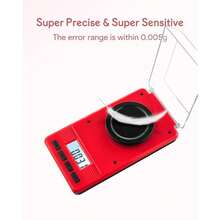 Milligram Scale 50g/0.001g, Digital Mg Scale With 50g Calibration ...