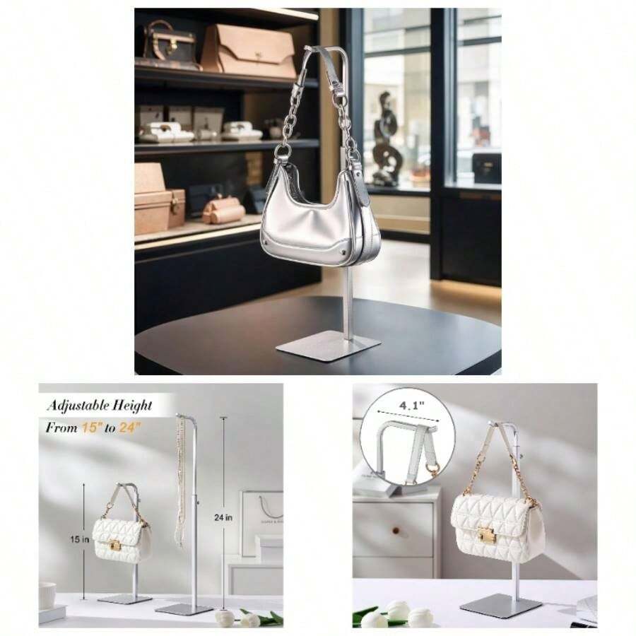 Purse Holder Handbag Display Stand: Hanger Rack Showing Bags, Purses ...