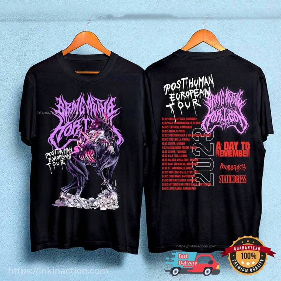Bring Me The Horizon Tour 2023, Best Rock Bands T-Shirt LT451 | SHEIN USA