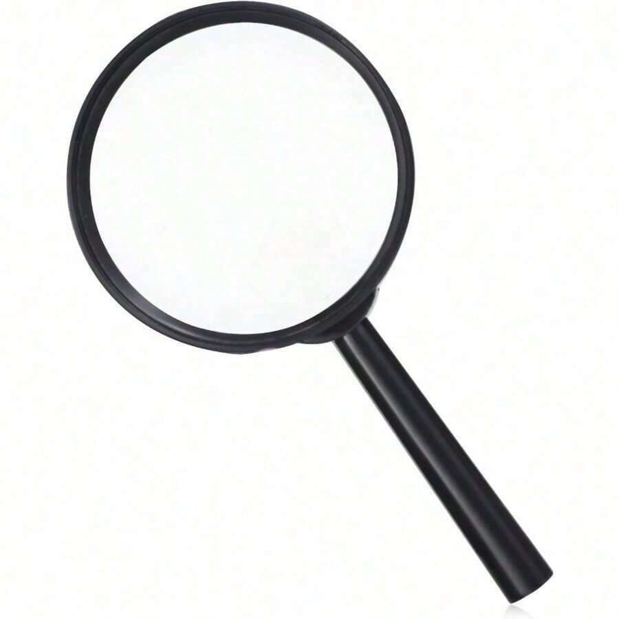 Shatterproof Handheld Magnifying Glass 10X Reading Magnifier With Non ...