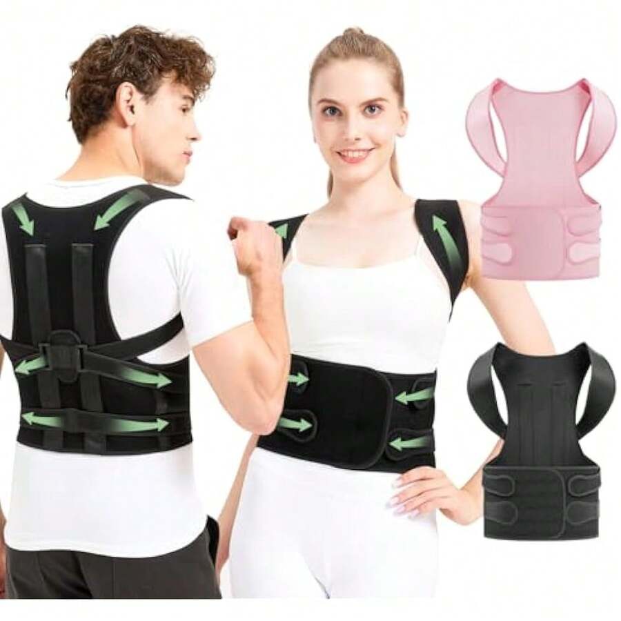 Posture Corrector For Women And Men, Straightener Posture Brace For ...