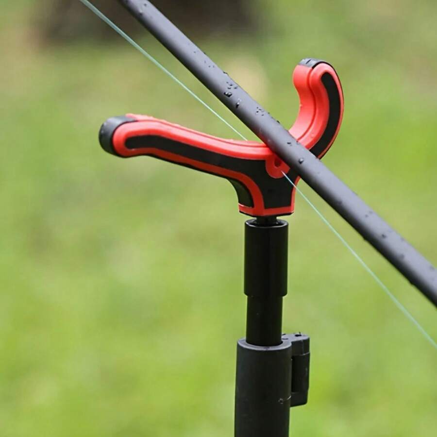 YOTO Feeder Rod Rest Head With 3/8" Thread, Fishing Rod Pod Holder ...