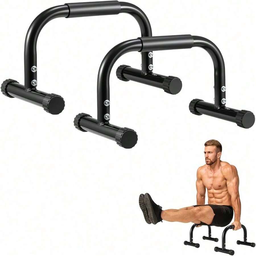 Trintion Push Up Bars, 10in Parallel Bars, Calisthenics Equipment For ...