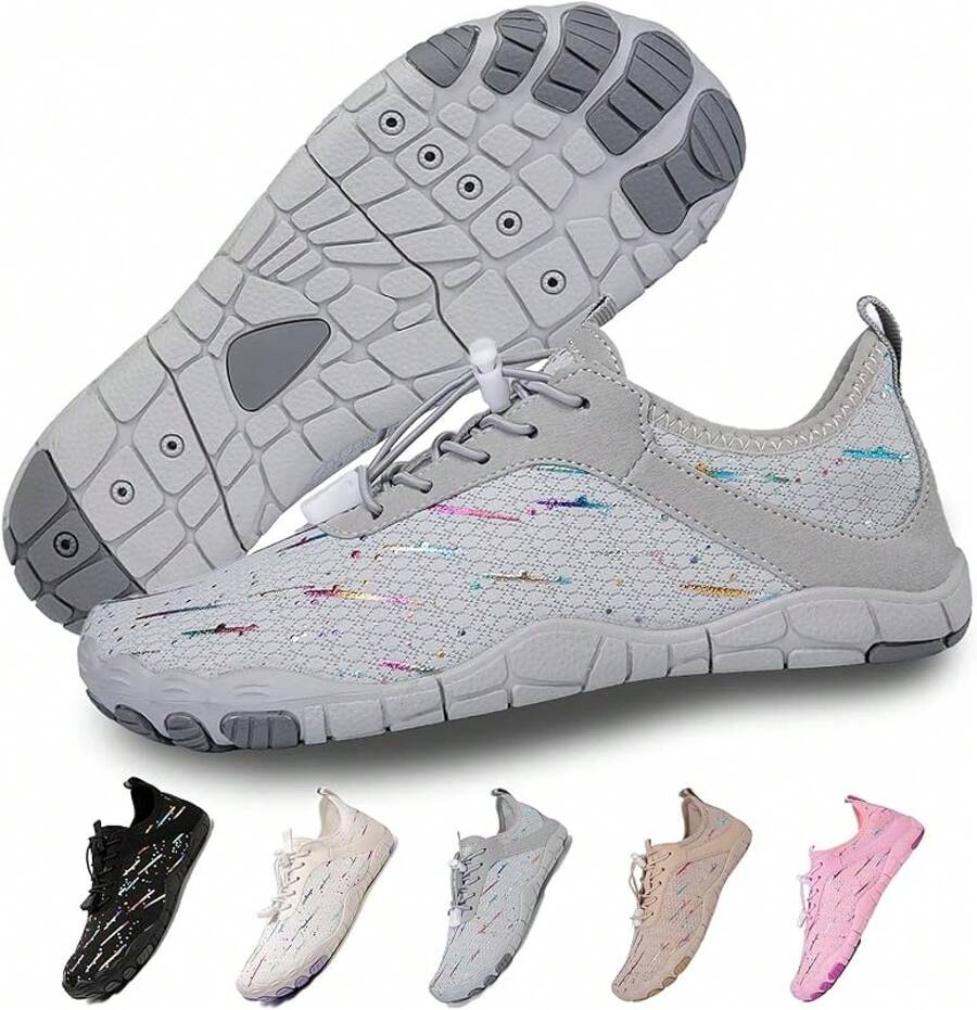 Hike Barefoot Shoes Women Men Pro Water Footwear Wide Toe Box Non-Slip ...