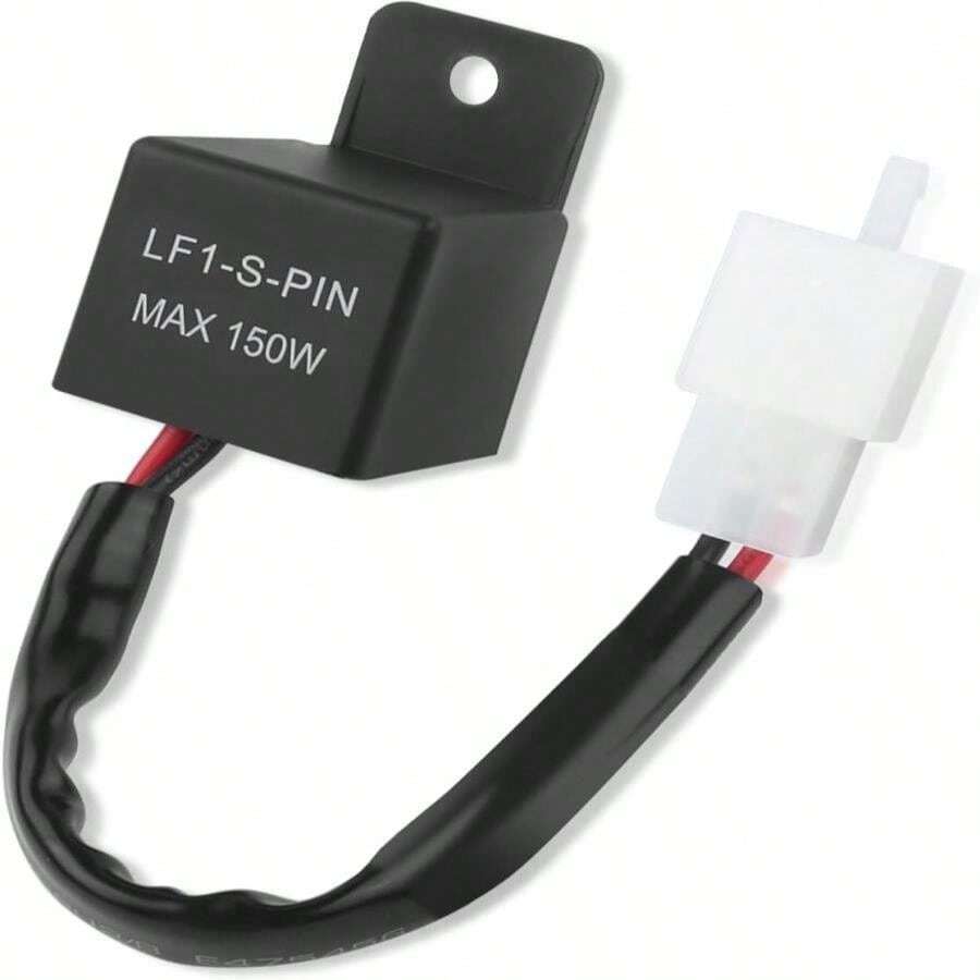 Motorcycle LED Flasher Relay For LED Turn Signal,12V 2Wire 2Pin LED ...