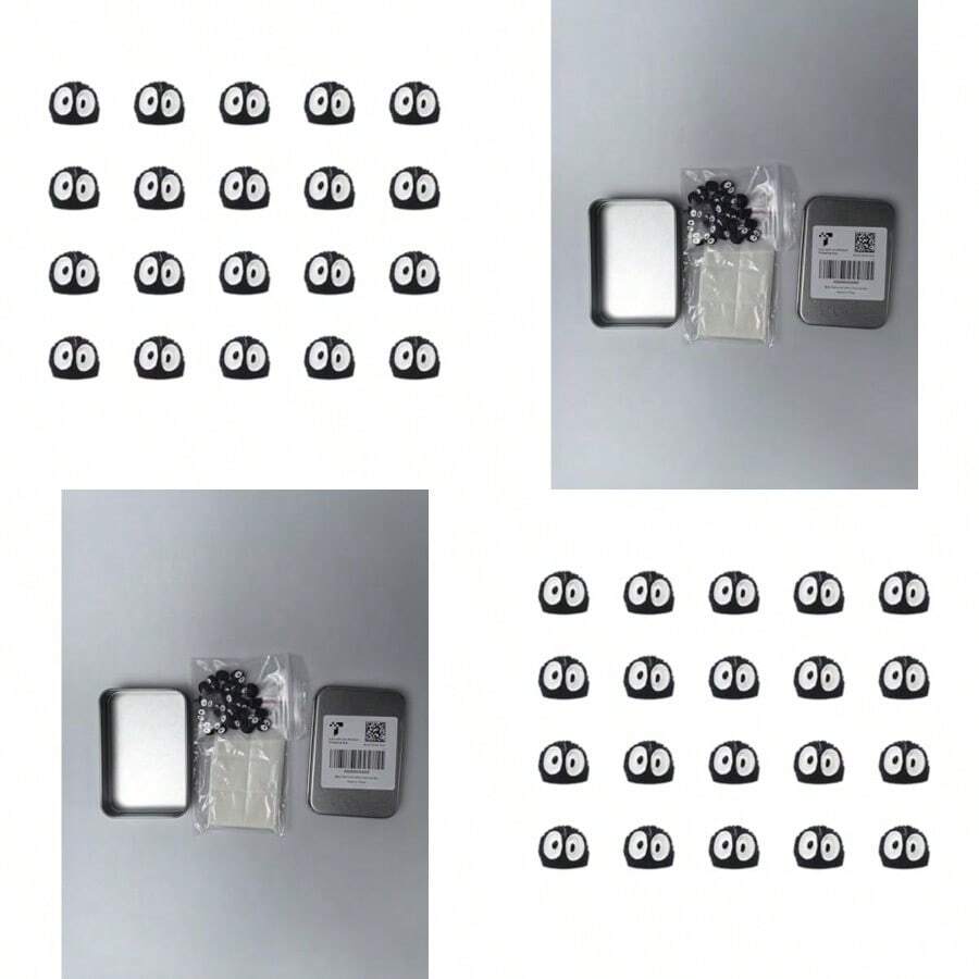 20 Pcs Cute Soot Sprites Car Rearview Mirror Accessories Funny ...