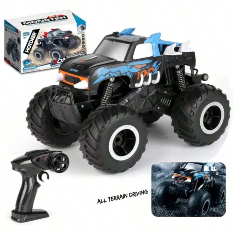 Offroad RC Car Toys Waterproof Offroad RC Monster Truck – 360° Rotating ...