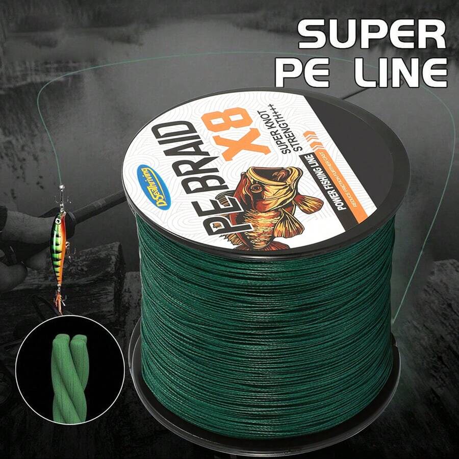Braided Fishing Line - Pro Grade Power Performance Saltwater Freshwater ...