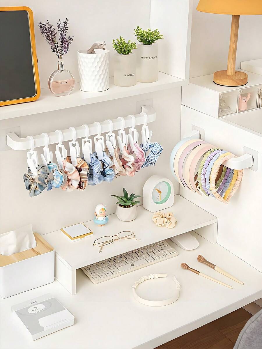 1 Pc Hairpin And Hairband Storage Rack, Punch-Free Space-Saving ...