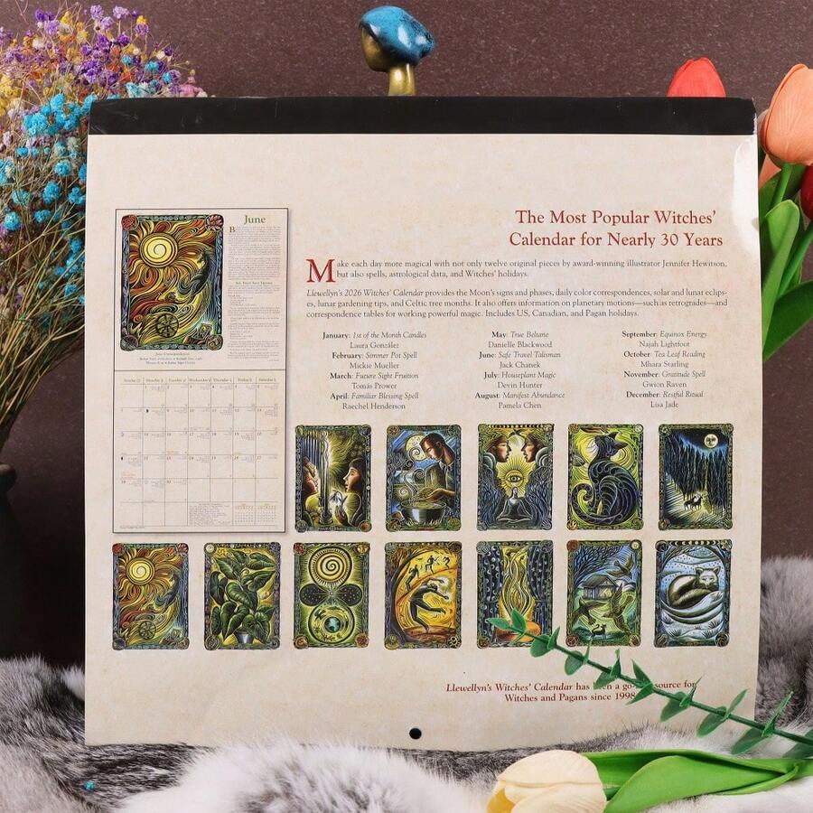 Llewellyn's 2026 Witches' Calendar (Llewellyn's 2026 Calendars ...