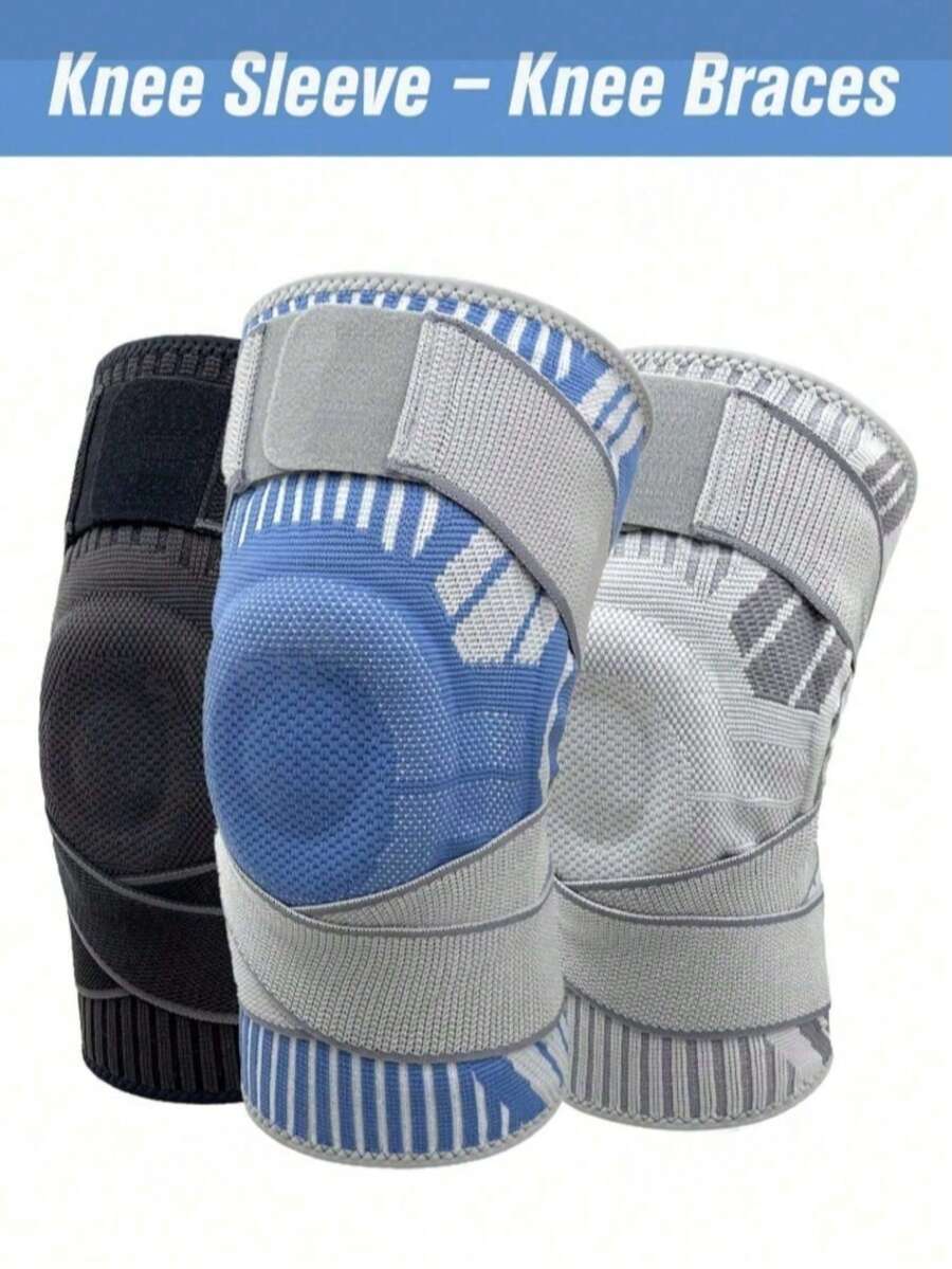 1pc Knee Braces With Strap For Knee Pain Women And Men, Knee ...