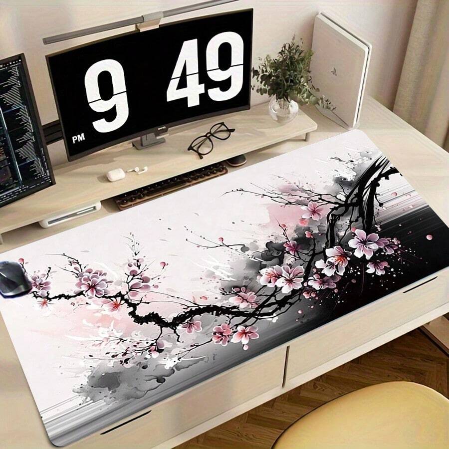 Mousepad Large XXL Cherry Blossom Art Print Anime Landscape Pretty Cute ...