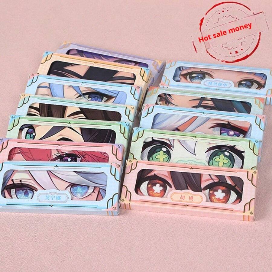 1pc Eye-Catching Anime Character Mixed Pattern High-Definition Badge ...