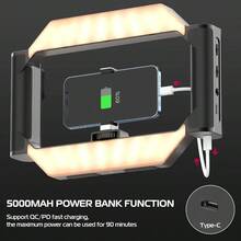 Smartphone Video Rig With Light, U - Rig Light Cell Phone Handheld ...