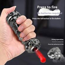Puzzle Decompression Hand Grip Toy - Stun Bomb Throwable Shell Handgun ...