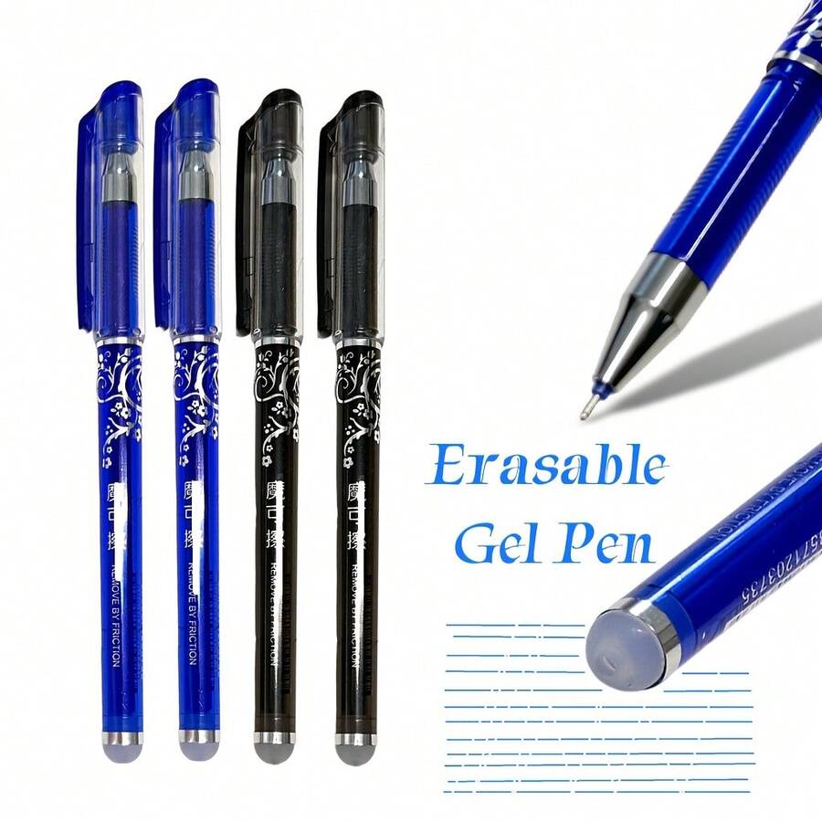 [Limited Time Offer, Erasable Gel Pens] 4 Pack 0.5mm High Quality ...