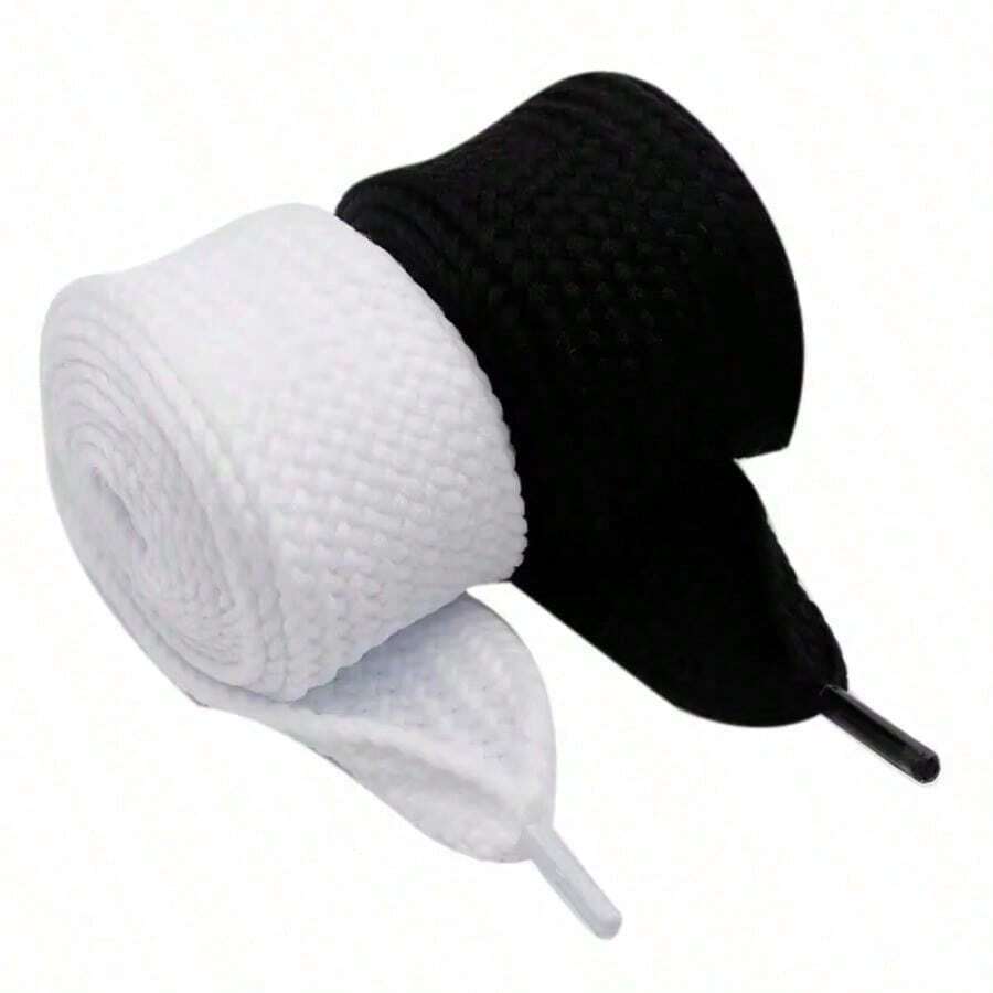 Coolstring Wide Flat Shoelaces And Drawstrings For Hoodies & Pants 4cm ...