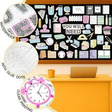 53 Pieces Supplies You Will Need Bulletin Board Set You'll Need School ...