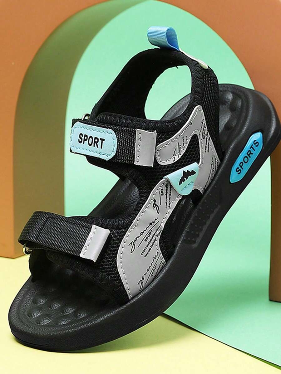 Teens/Students All Season Slippers, Beach Sandals, Hook And Loop ...