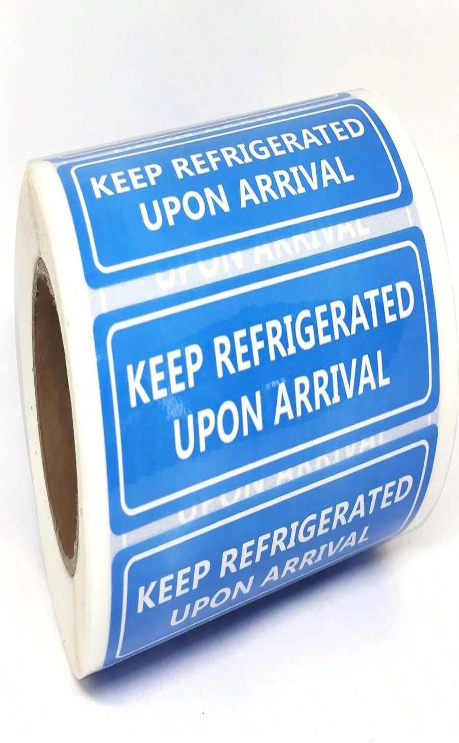 Keep Refrigerated Upon Arrival Frozen Stickers 1x3 Inch Keep Cold ...