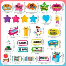 52 Count Classroom Bulletin Board Decoration Set,2025-2026 This Is Your ...